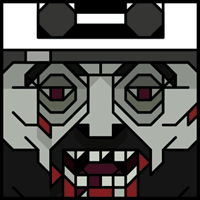 Zombie Scroobius Pip Character Paper Toy | Squatties